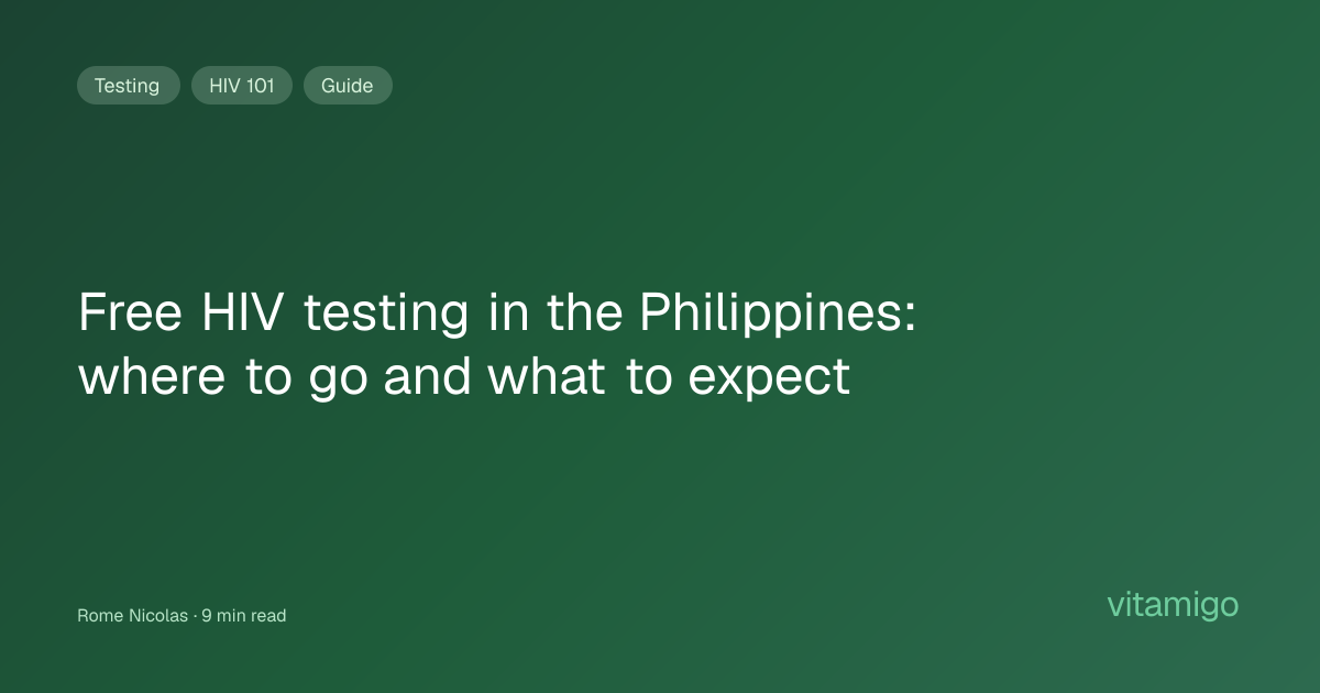 Free HIV testing in the Philippines: where to go and what to expect ...